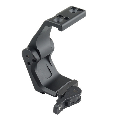 高品UNITY侧翻镜桥G33/G43快拆金属增倍支架FTC底座管夹通用增高