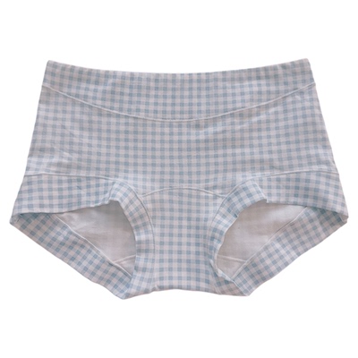 海盐味的汽水~2025新款纯棉加长裆大码A类抑菌高腰收腹平角内裤