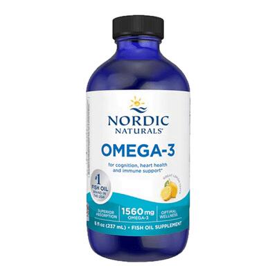 欧洲直邮NordicNaturals挪威小鱼Omega3深海液体鱼油TG 1560mg