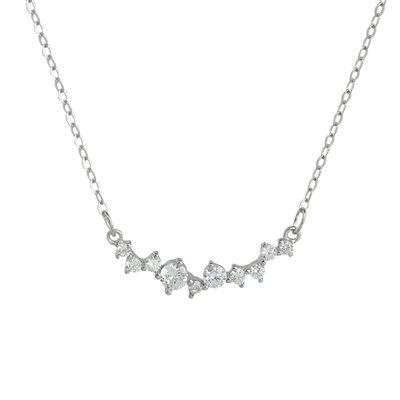 BENSHENG925纯银满天星项链