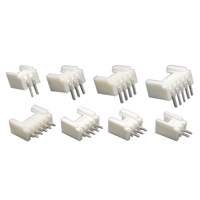 HY直针弯针座2.0mm间距连接器 直插带扣接插件2p3p4p5p6p8p10-12p