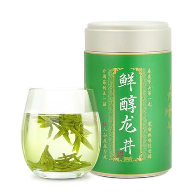 2025年新茶明前龙井茶杭州绿茶特产茶叶鲜醇钱塘春茶100克罐装