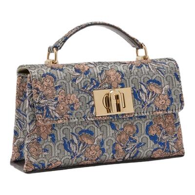 FURLA1927提花织物迷你斜挎包