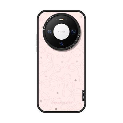 SMYIDEAL思茉伊适用华为mate80手机壳磁吸mate60新款mate60promate小众华为mate70pro线条蝴蝶结80Pro高级感