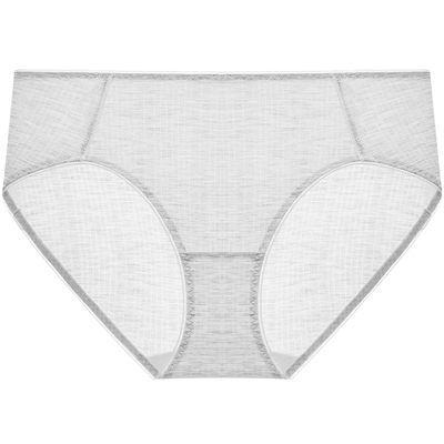 【129/4条】兰卓丽内裤女柔软舒适中低腰包容三角裤甜美蕾丝花边