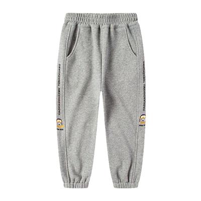 中小男童新款百搭刺绣卫裤时尚潮