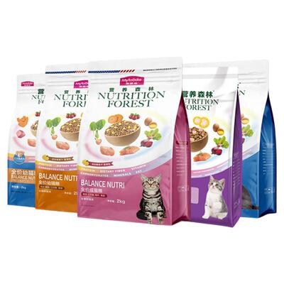营养森林猫粮10kg麦富迪三文鱼冻干猫粮鸡肉全价猫粮成猫幼猫20斤