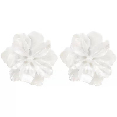 玻利维亚纯洁简约日系软垫耳钉