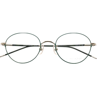 日本Husky女圆框复古纯钛眼镜架