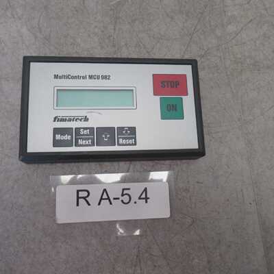 Fimatech Mcu 982 Multicontrol Display