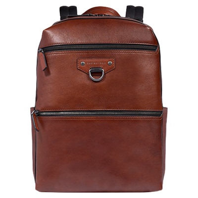 The Bridge/桥牌  IACOPO系列 男士复古通勤牛皮双肩背包