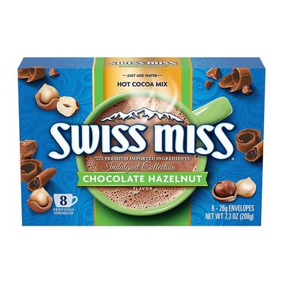 Swissmiss美国进口美怡可榛子巧克力口味冲饮粉208g