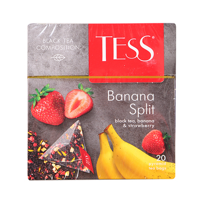 俄罗斯进口TESS果粒茶果茶茶包