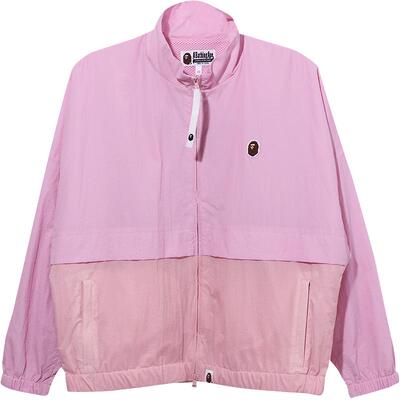 BAPE胶质徽章字母同色系休闲外套
