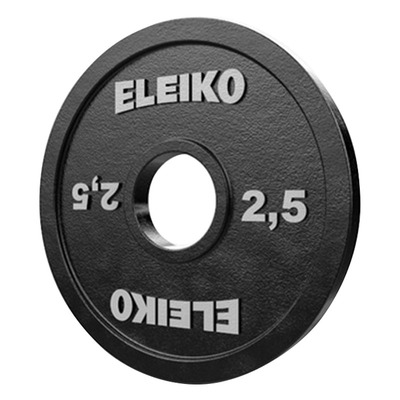 eleiko杠铃片2.5kg卧推深蹲硬拉