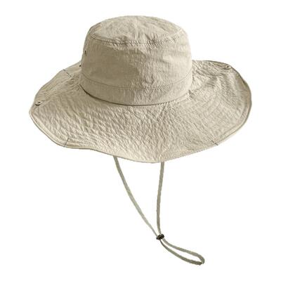 大帽檐渔夫帽卷边女款2026新款