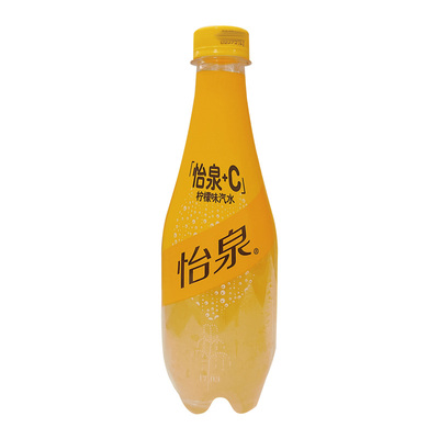 怡泉+C柠檬味汽水400ml碳酸饮料