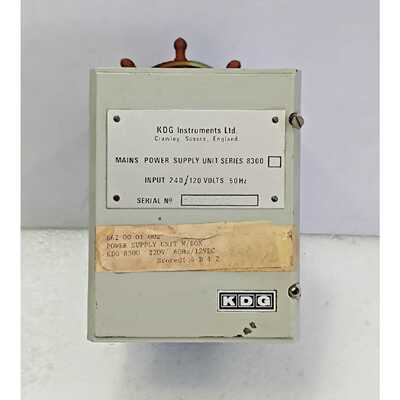 Kdg Instrumente Haupt Netzteil SERIES 8300  Neu
