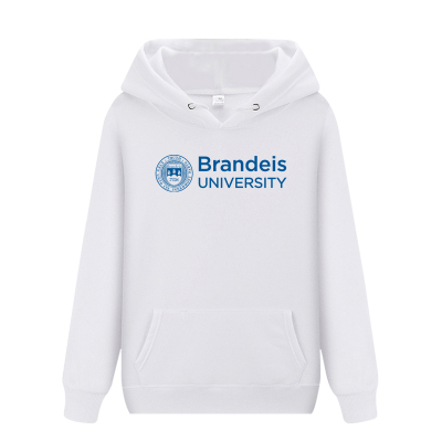 布兰迪斯大学校服冬季抓绒卫衣