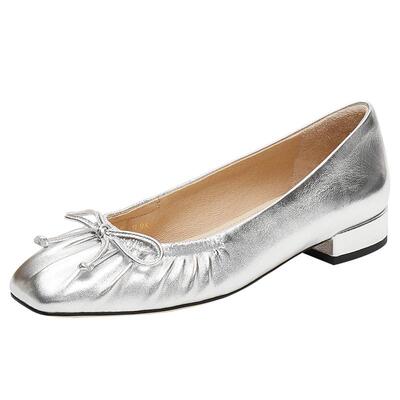 思加图法式芭蕾舞鞋一脚蹬平底鞋