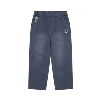 Aape旗舰店水洗做旧潮流休闲长裤