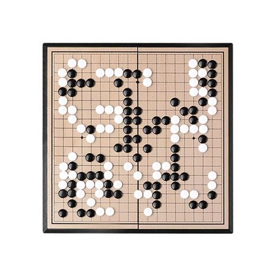 磁性围棋五子棋初学者套装儿童小学生专用棋类大号带便携棋盘棋子