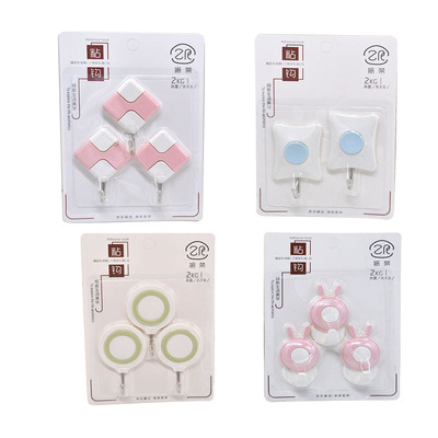 卡通型粘钩家用厨房门后挂钩