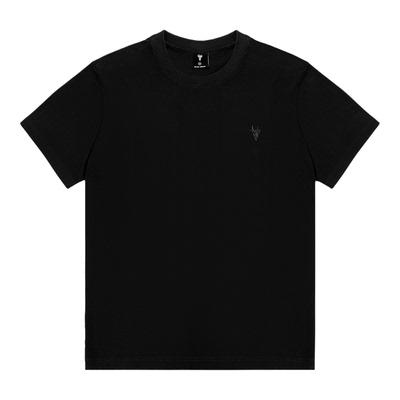 BLAUGRUN磨毛绣羊头短T百搭短袖