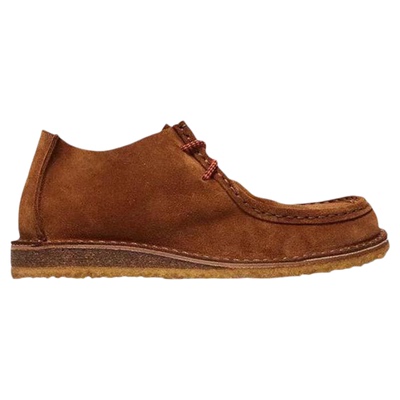 现货意大利astorflex复古翻毛皮沙漠靴男士休闲低帮皮鞋beenflex