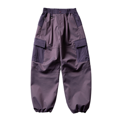 BM户外防水软壳冲锋裤男工装长裤