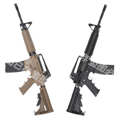1:2.05合金军模M4A1金属军事摆件仿真抛壳全拆卸男孩礼物不可发射