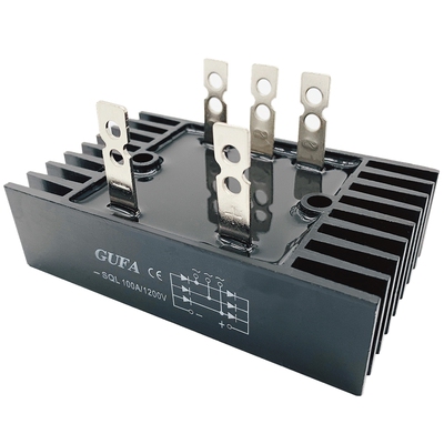 包邮GUFA 三相桥式整流器桥堆SQL40A 1200V SQL60A SQL100A 1600V