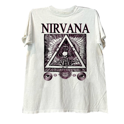 Nirvana涅槃乐队视觉潮流短袖T恤