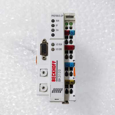 询倍福BK3120 PROFIBUS-DP接口模块，拆机现货，