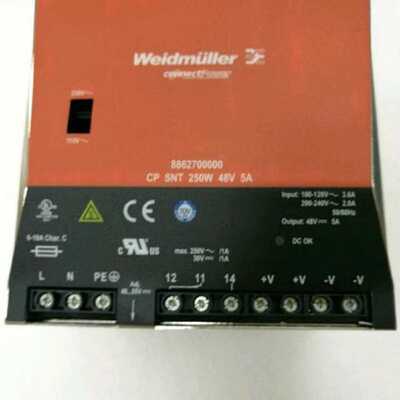 议价魏德米勒开关电源CP SNT 250W 48V 5A 500W24V20A960W24V40A
