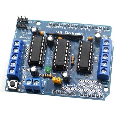 L293D电机驱动模块扩展板