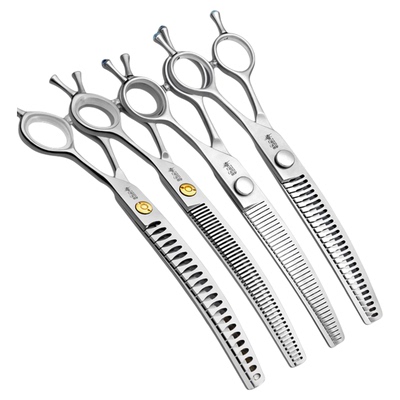 樱花舞vg10宠物弯鱼骨剪刀440c