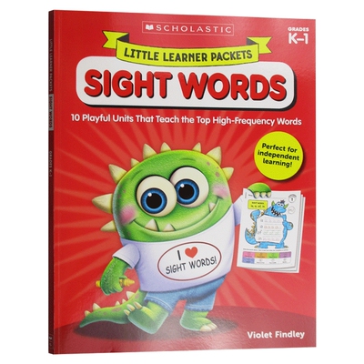 Little Learner Packets: Sight Words进口原版英文书籍