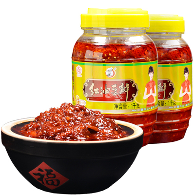 恒星牌非特级1500g瓶装红油豆瓣