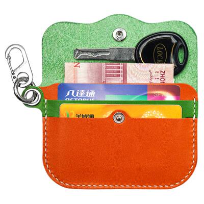 手机挂绳卡包挂脖零钱包两针一线