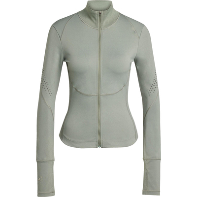 Adidas/阿迪达斯官方正品TPR MIDL女士修身训练运动外套JW4552