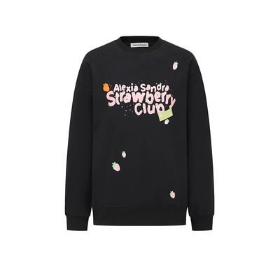 AlexiaSandra小落肩卫衣