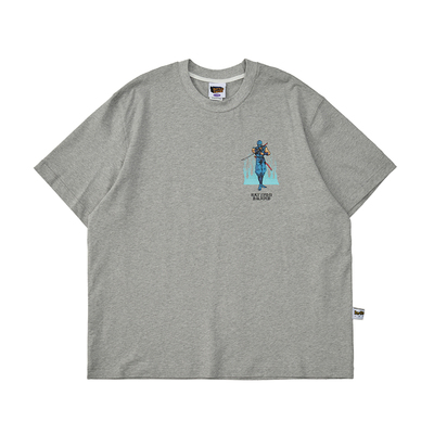 Battles忍者主题纯棉短袖T恤