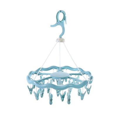 32夹衣架多功能防风塑料