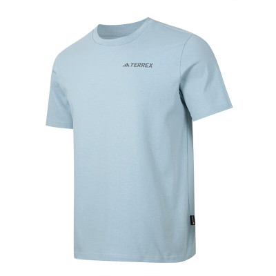 Adidas/阿迪达斯正品夏季新款男士经典户外休闲圆领短袖T恤JI8315