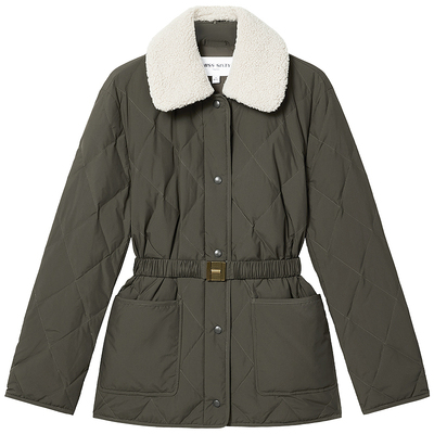 MissSixty配腰带羽绒外套