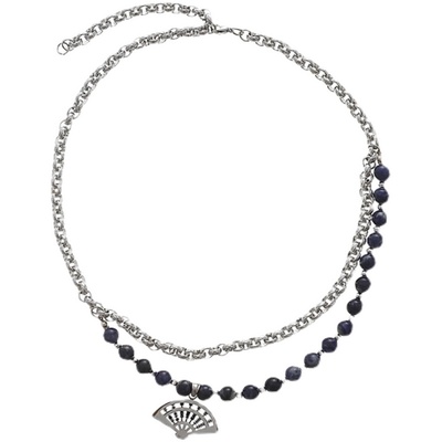 NAZOOM原创设计国潮项链折扇吊坠