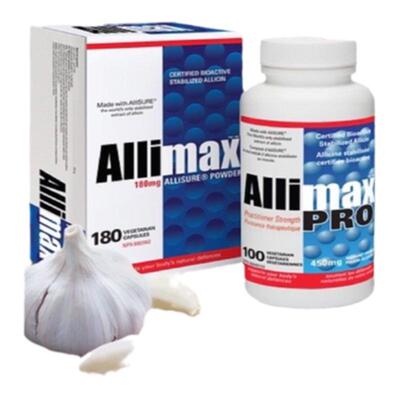 现货 加拿大 Allimax Stabilized Allicin 生物活性 大蒜素胶囊