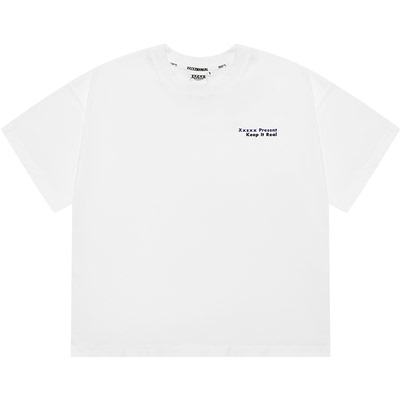 短袖T恤印花男女同款潮牌亲子装