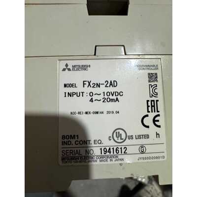 FX2N2AD原装二手包好